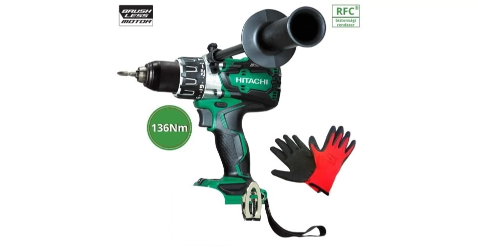 Hitachi (HiKOKI) DV18DBL2-basic Akkus ütvefúró-csavarbehajtó 18V (akku ... Hitachi (HiKOKI) DV18DBL2-basic Akkus ütvefúró-csavarbehajtó 18V (akku ...