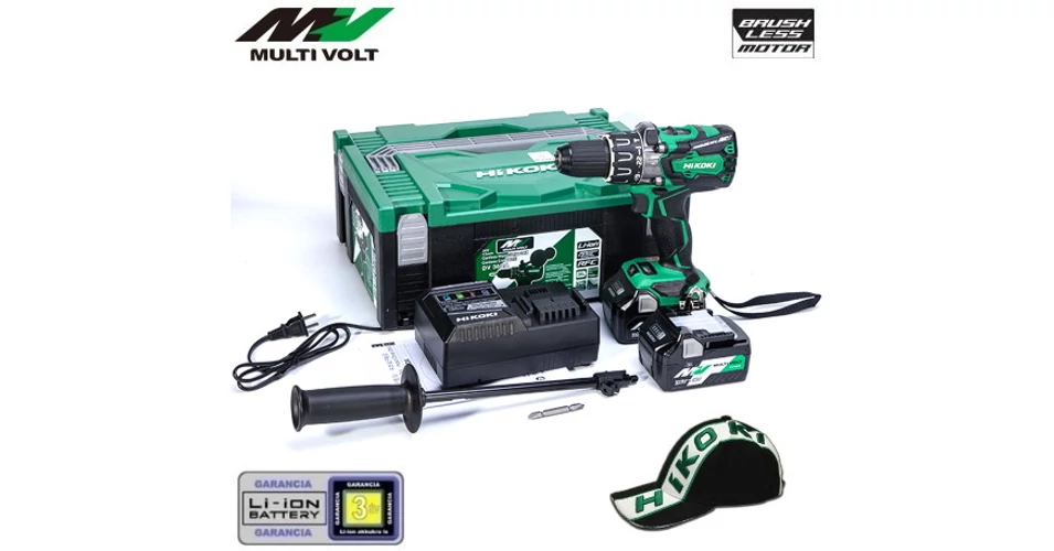 Hitachi (HiKOKI) DV36DA Akkus ütvefúró-csavarozó MULTI Volt (36V/2x2 ...