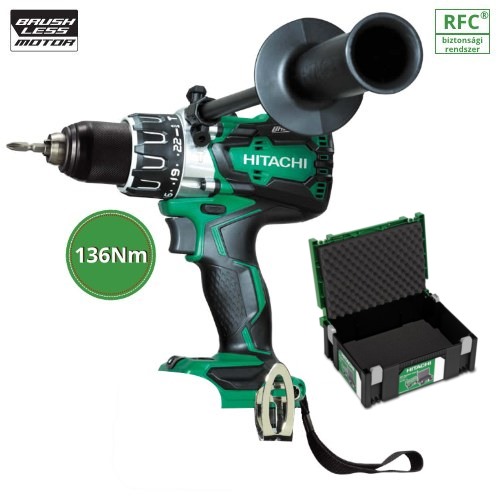 Hitachi (HiKOKI) DV18DBL2-basic Akkus ütvefúró-csavarbehajtó 18V (akku ...